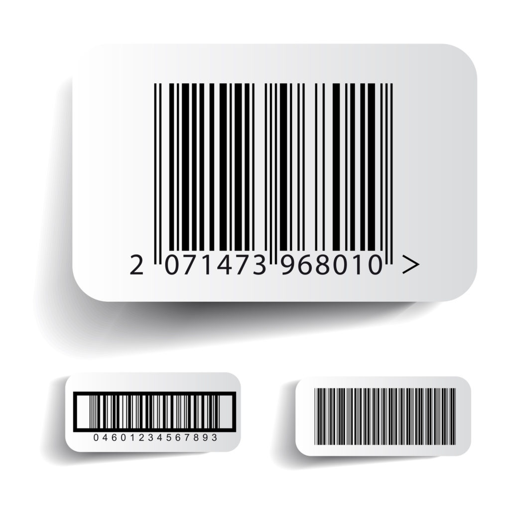 Barcode label set vector | Tape and Label co.